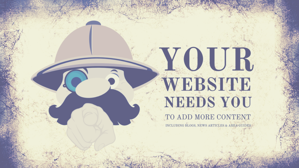 Your Website Needs You To Add More Content - The Property Jungle